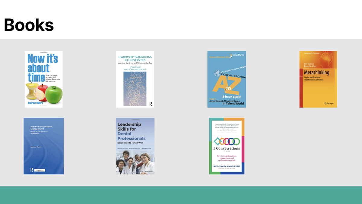 Books - Talent World Consulting